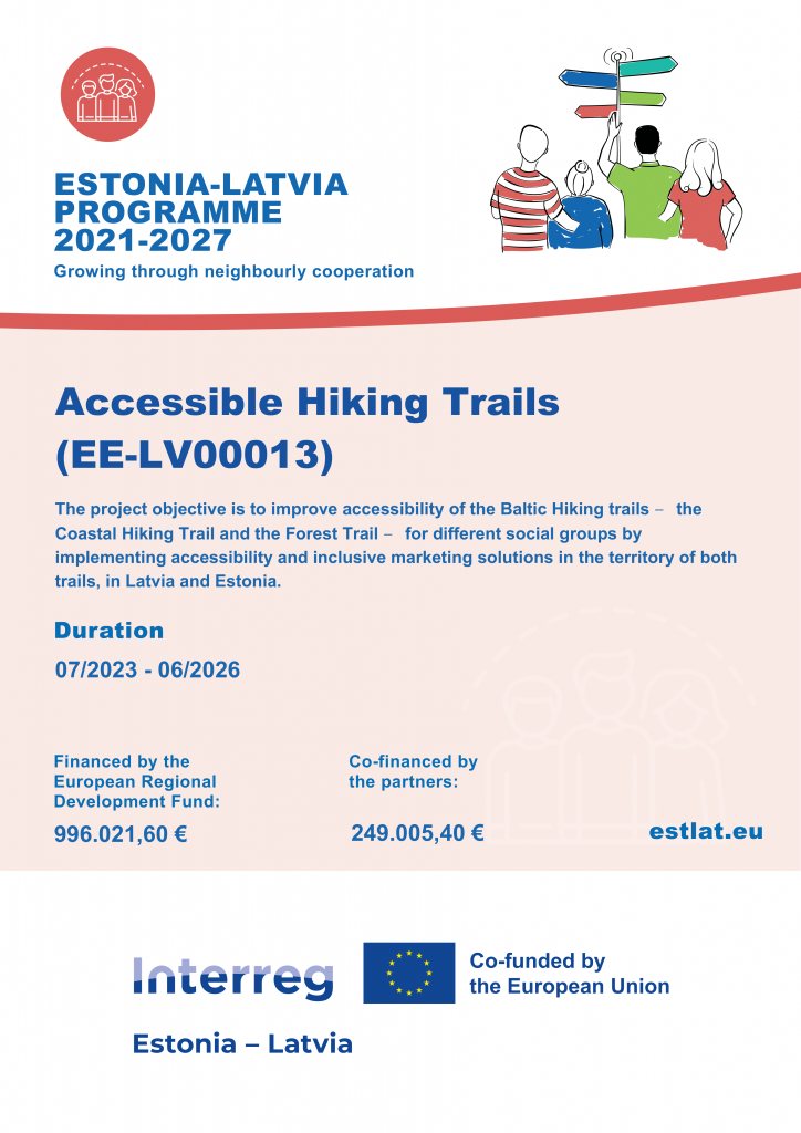 Forest and Coastal Hiking Trails' accessibility improvement for different social groups ...